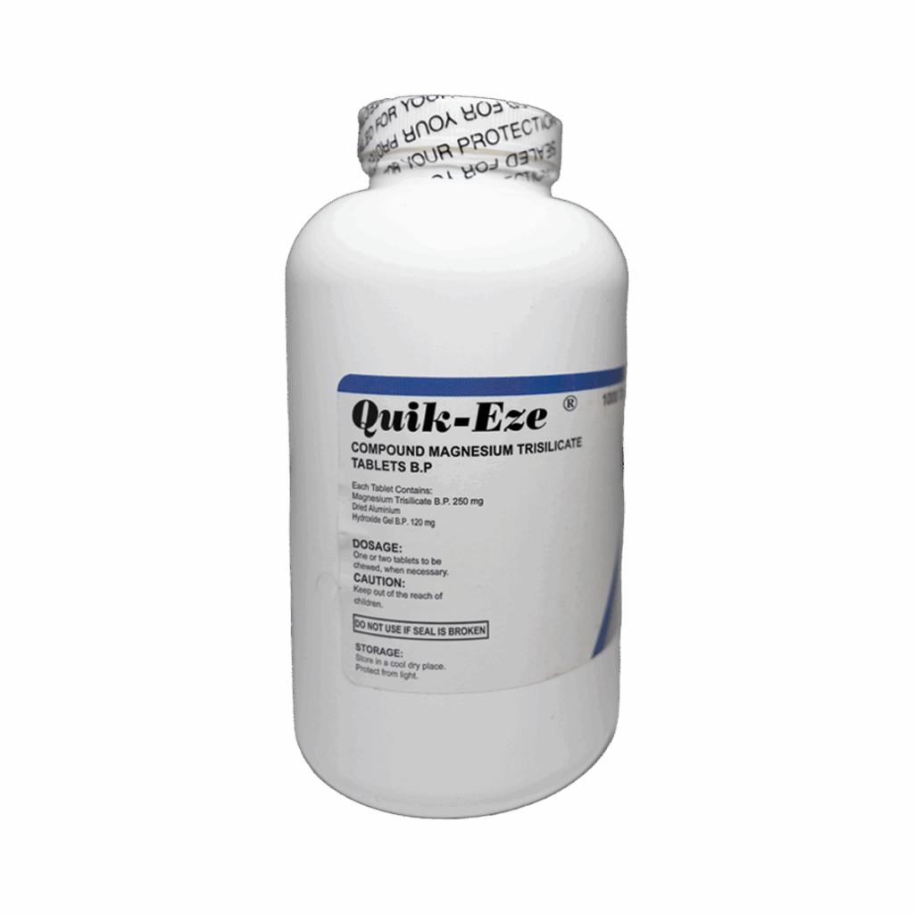 Quik-Eze (Chewable) Tablets - GPC